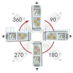 ETI TempTest® 1 Smart Thermometer with rotating display - Sinclair Campbell