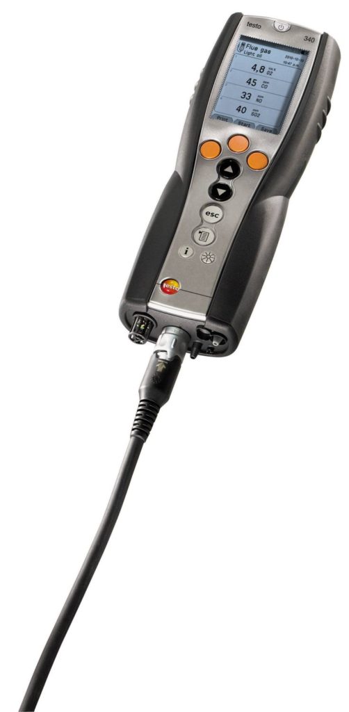Testo 340 - Flue Gas Analyser (Basic Combustion Kit) - Sinclair Campbell